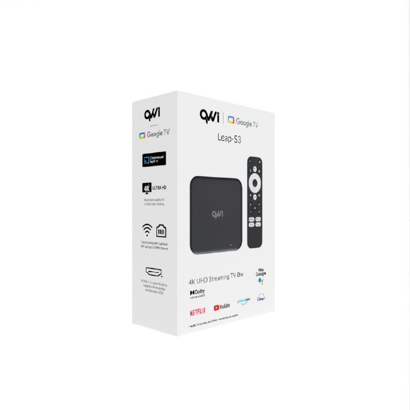 QVWi 4K Google Streaming Box Leap-S3 – QVWi Shop