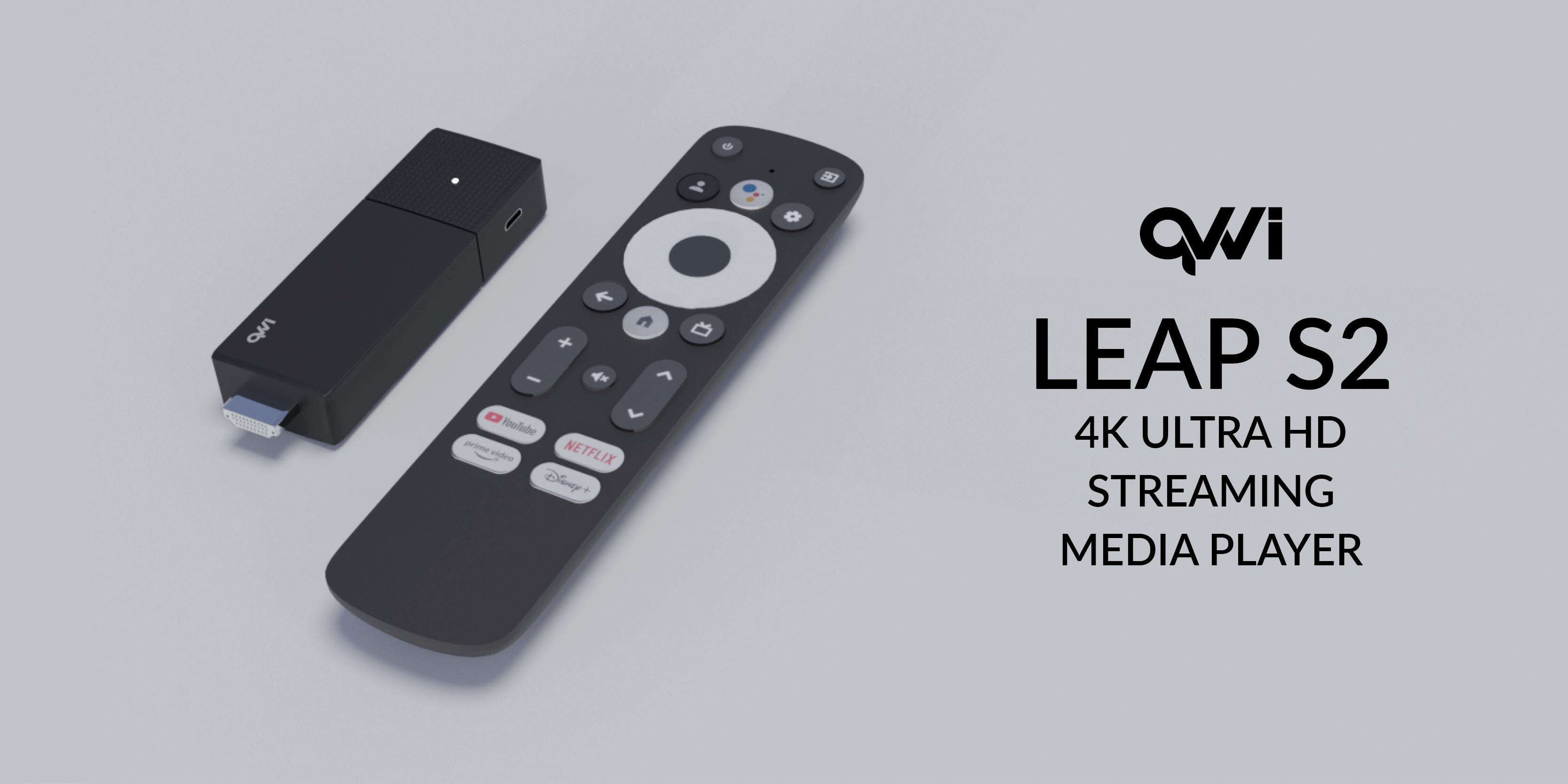QVWi 4K Google Streaming Stick Leap-S2 – QVWi Shop